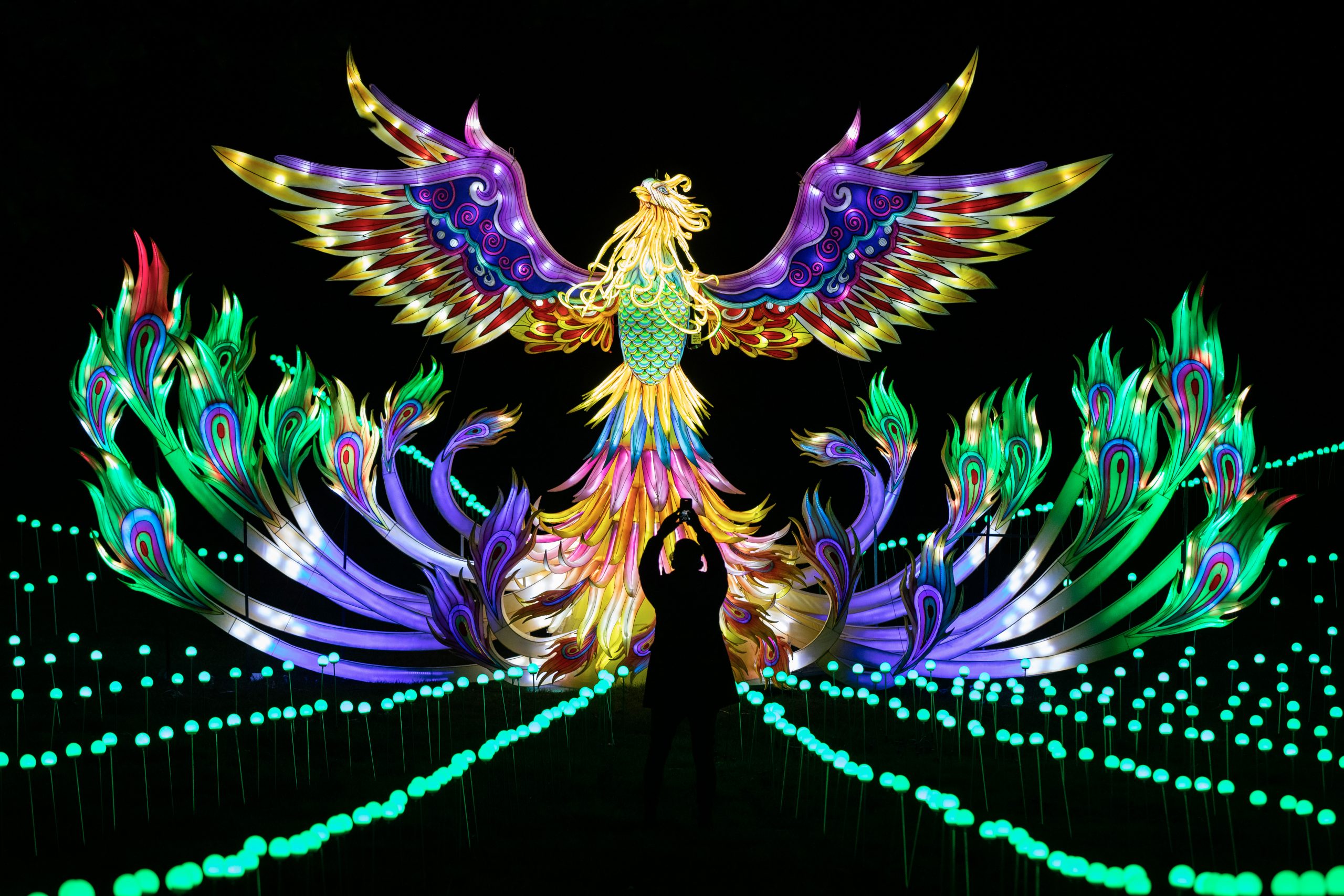 Lightopia Festival Debut at Castle of Grand-Bigard - Duomedia